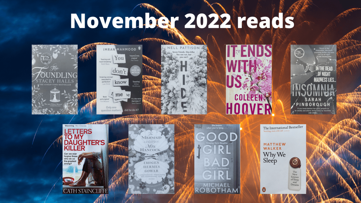 On the Shelf: November 2022 reads – Sarah Linley Author